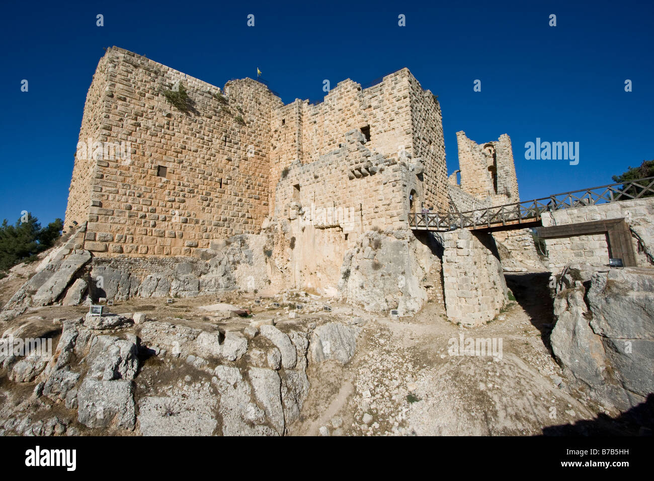 Ajloun Castle in Jordan Stock Photo - Alamy