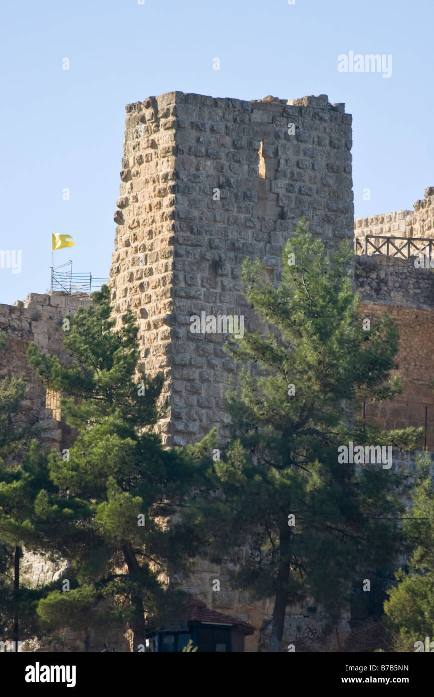 Ajloun Castle in Jordan Stock Photo - Alamy