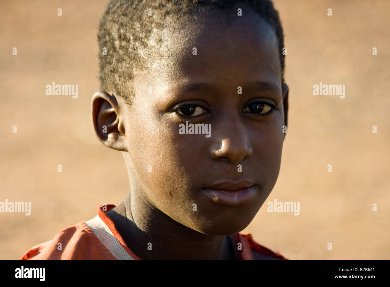 Teenage Malian Boy in Diboli Mali Stock Photo - Alamy
