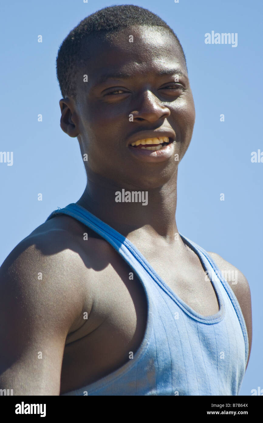 Young Malian Man in Bamako, Mali, West Africa Stock Photo - Alamy