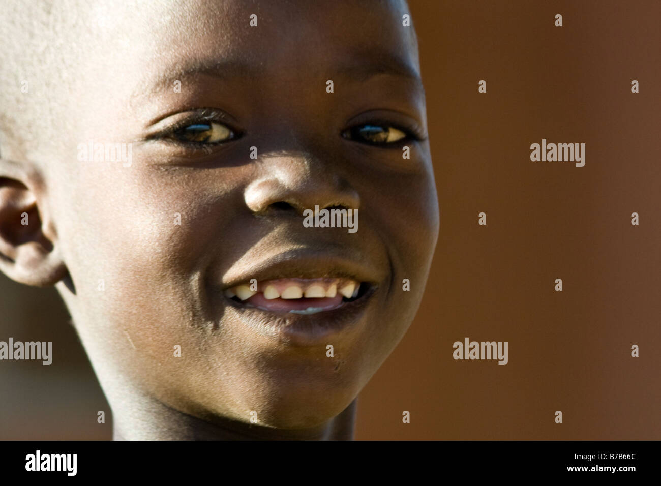 Smiling Boy in Segou Mali West Africa Stock Photo - Alamy