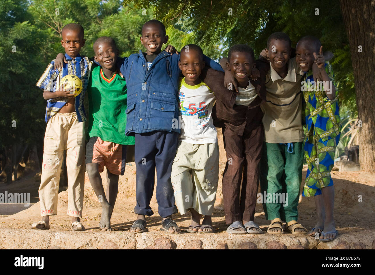 Boys in Segou Mali West Africa Stock Photo - Alamy