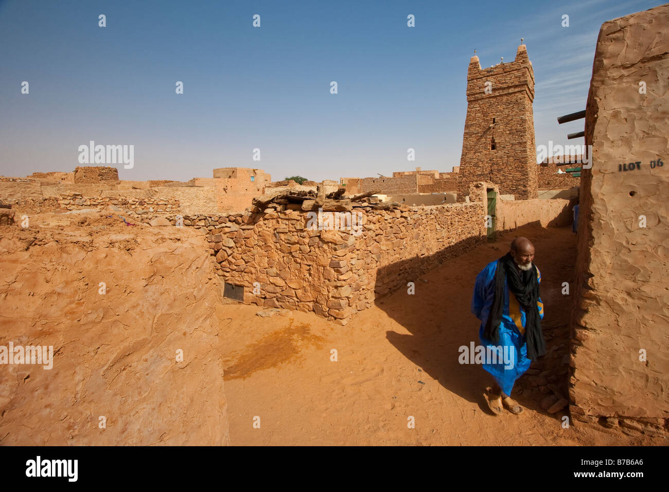 Friday Mosque in Chinguetti Mauritania Stock Photo - Alamy
