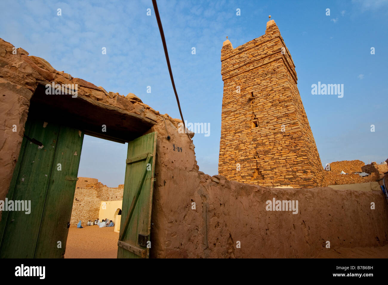 Friday Mosque in Chinguetti Mauritania Stock Photo - Alamy