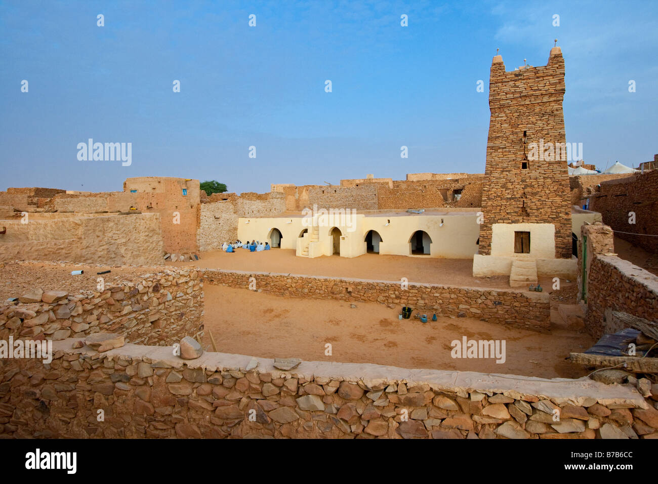 Friday Mosque in Chinguetti Mauritania Stock Photo - Alamy