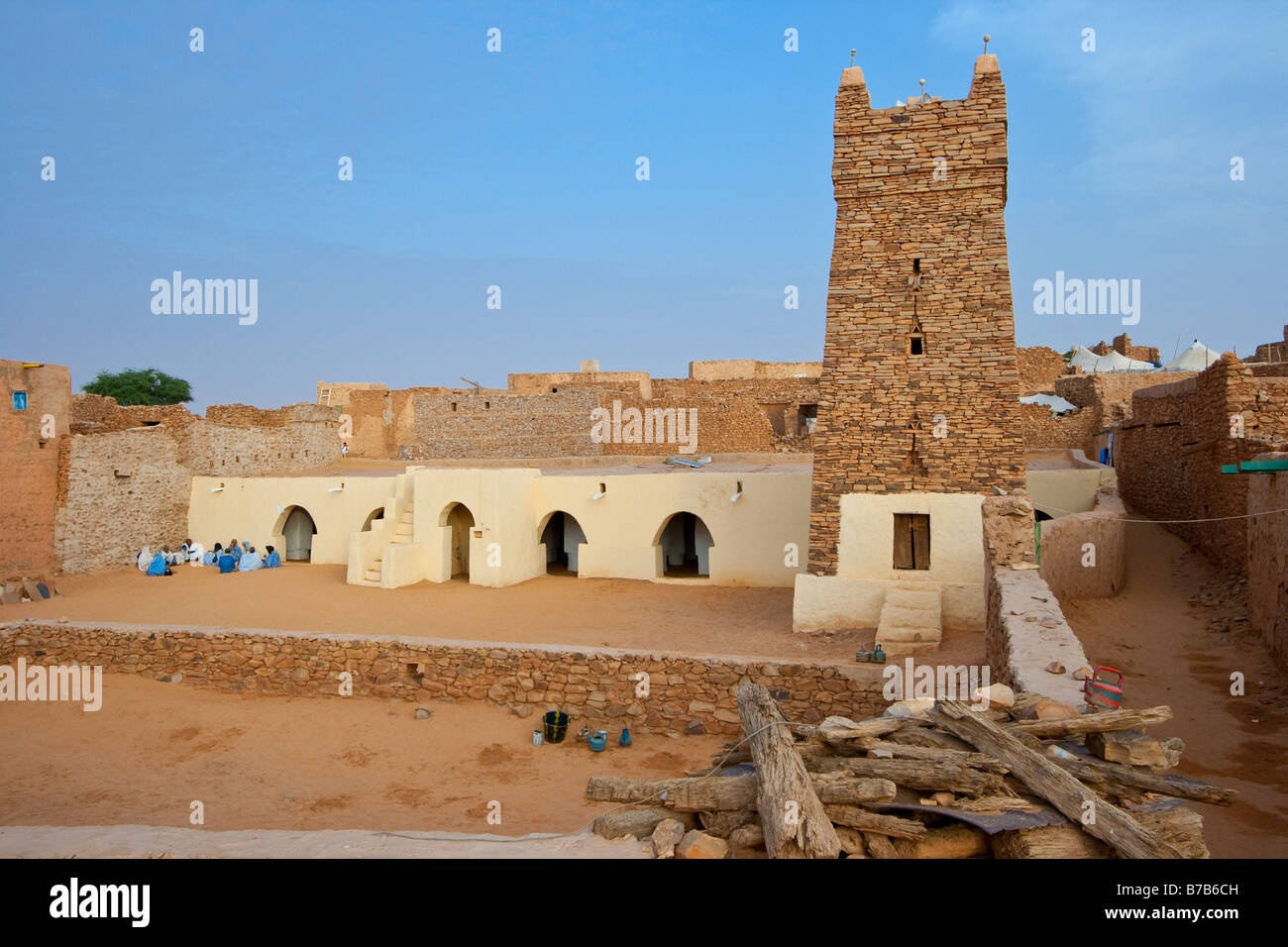 Friday Mosque in Chinguetti Mauritania Stock Photo - Alamy