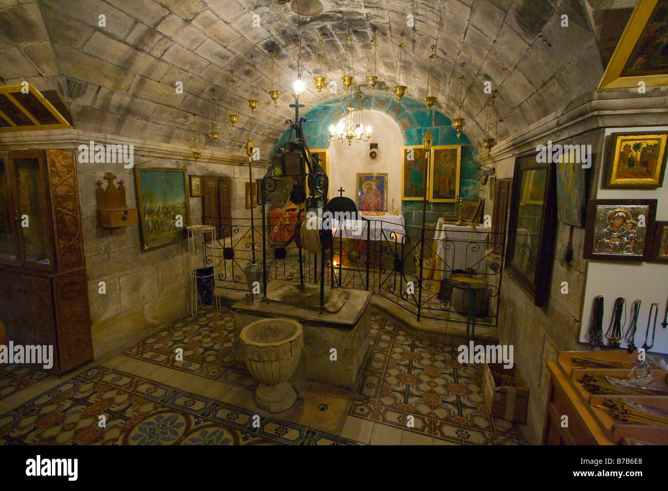 Jacobs Well in Nablus West Bank Palestinian Territories Stock Photo - Alamy