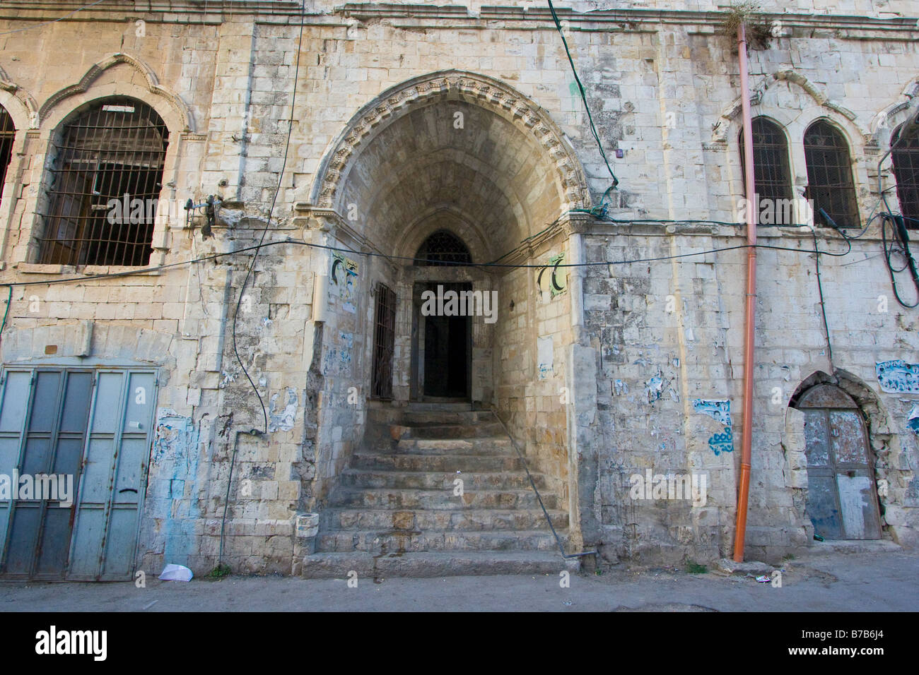 Architecture in the Old City in Nablus West Bank Palestine Stock Photo ...