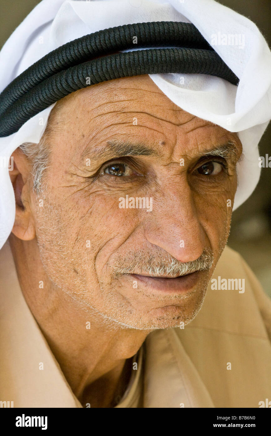 Palestinian Man Wearing a Keffyeh Nablus in West Bank Palestinian ...