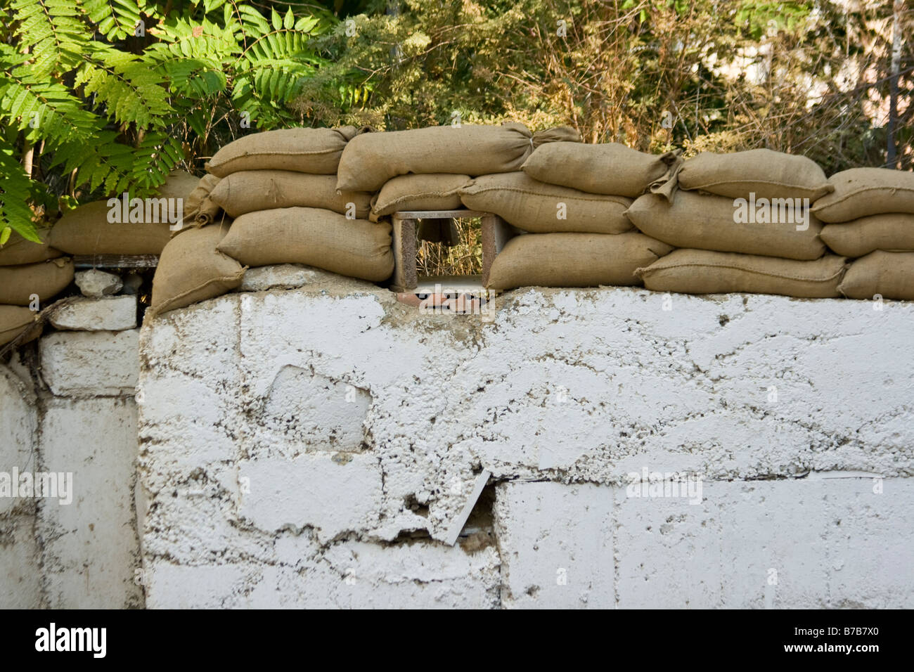 Sandbag emplacement hi-res stock photography and images - Alamy