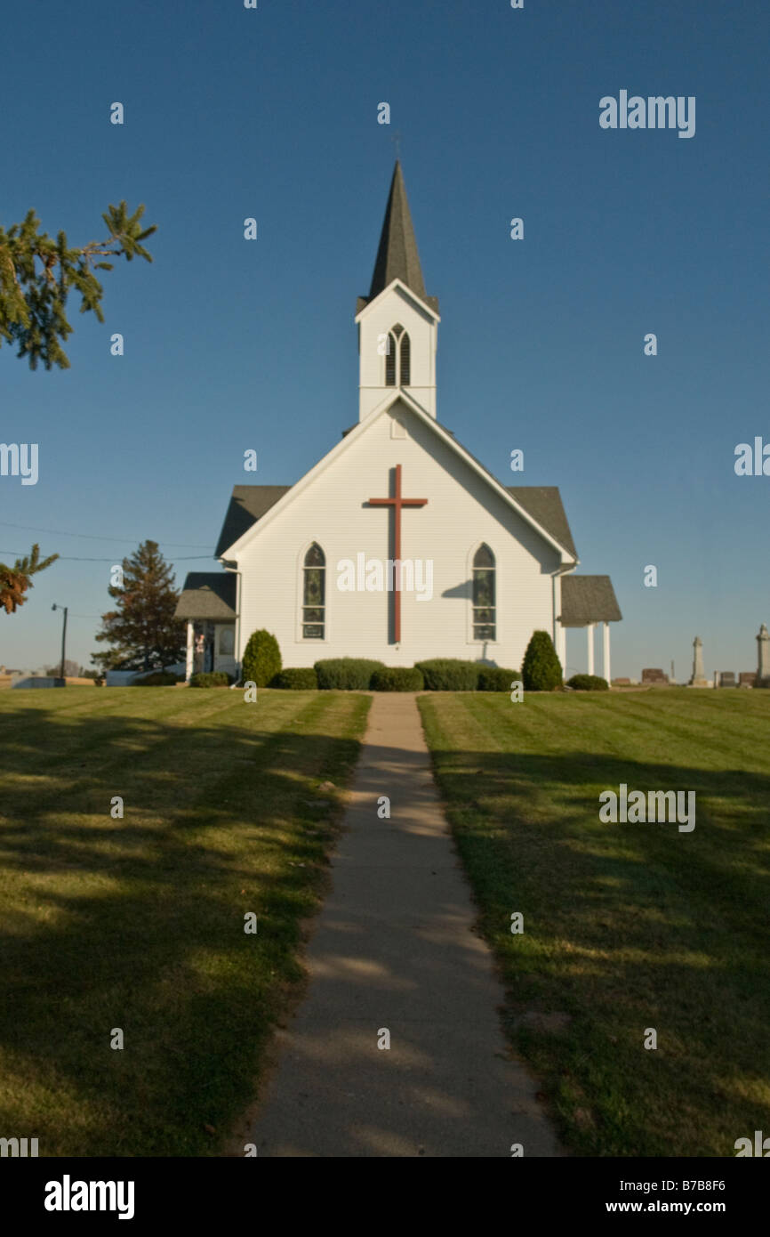 A church in the country Stock Photo - Alamy