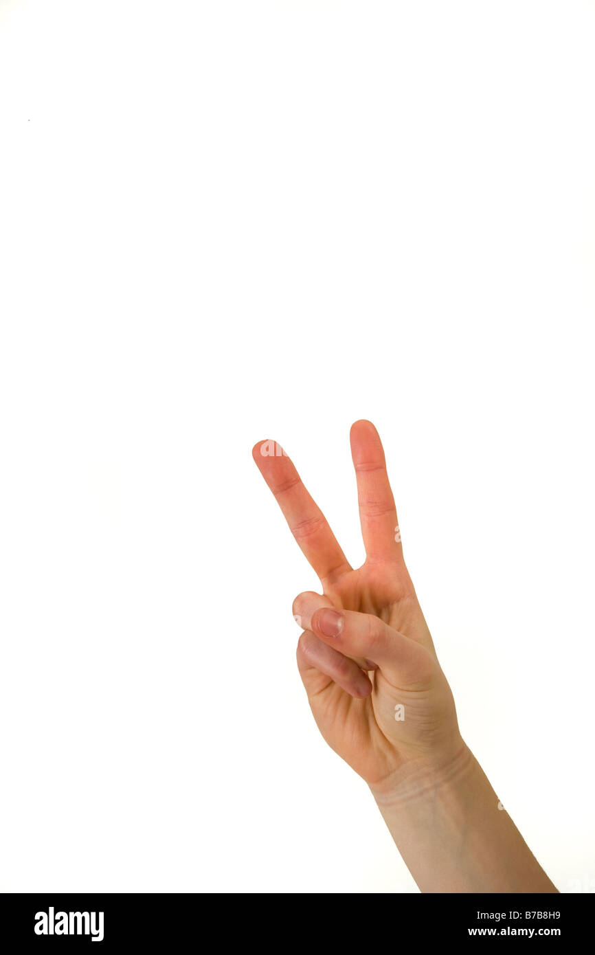 Winston churchill victory sign hi-res stock photography and images - Alamy