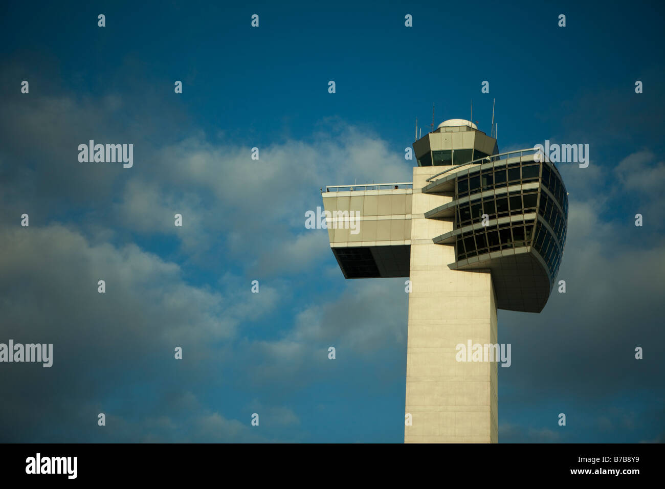 control tower from the John Fitzgerald Kennedy airport from new york ...