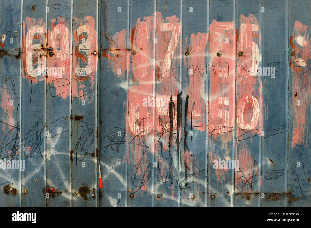 Graffiti paintings wall detail city urban mural hi-res stock ...