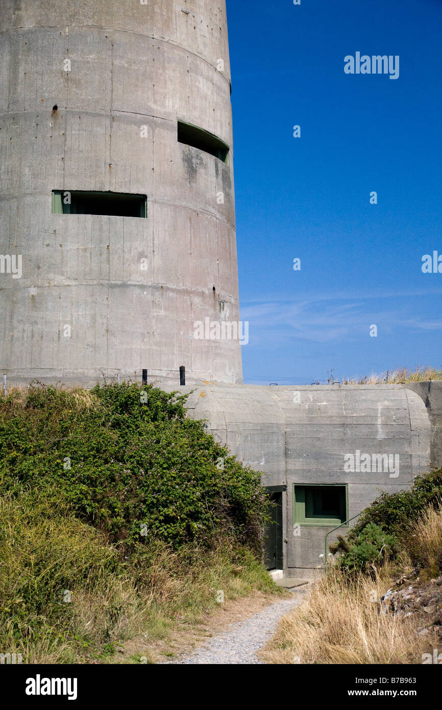 Pleinmont Observation Tower Guernsey High Resolution Stock Photography ...