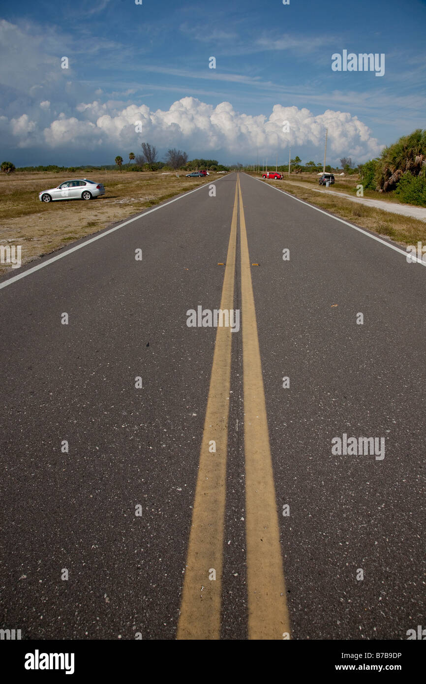 Two Lane Highway Sketch