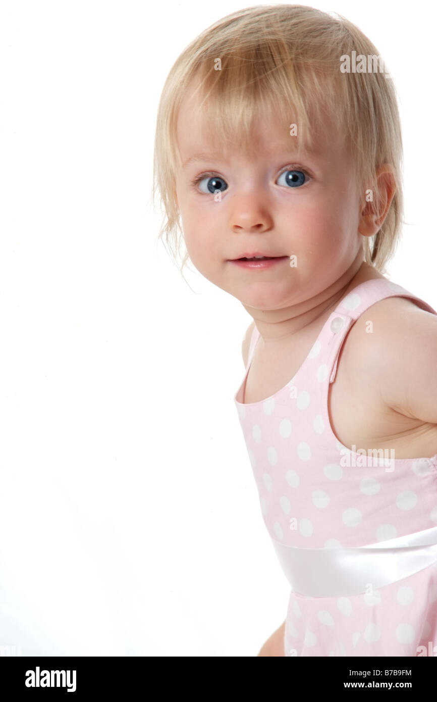 little blonde girl Stock Photo - Alamy