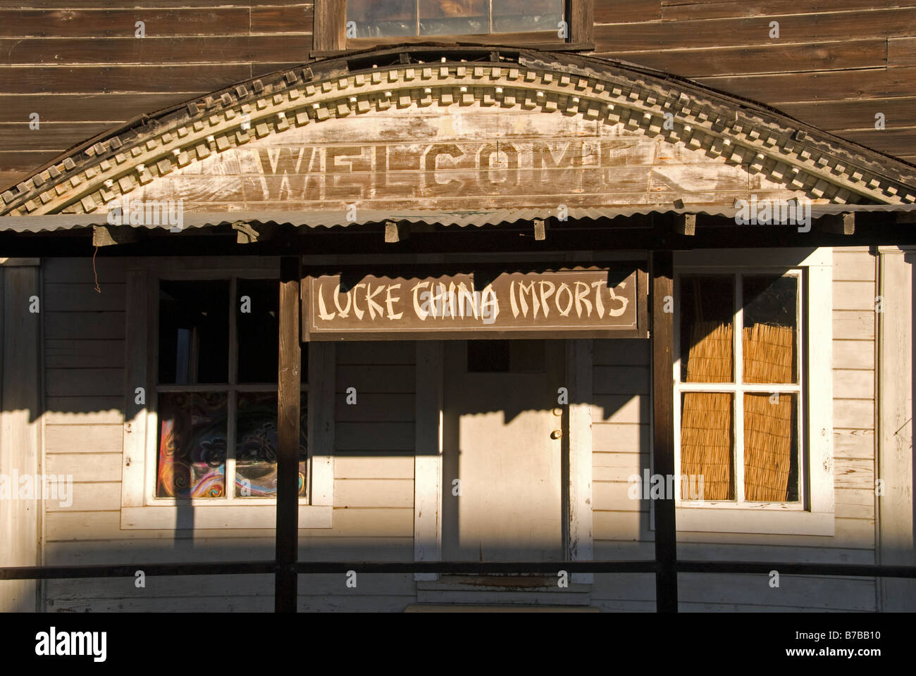 Locke California State Park Stock Photo - Alamy