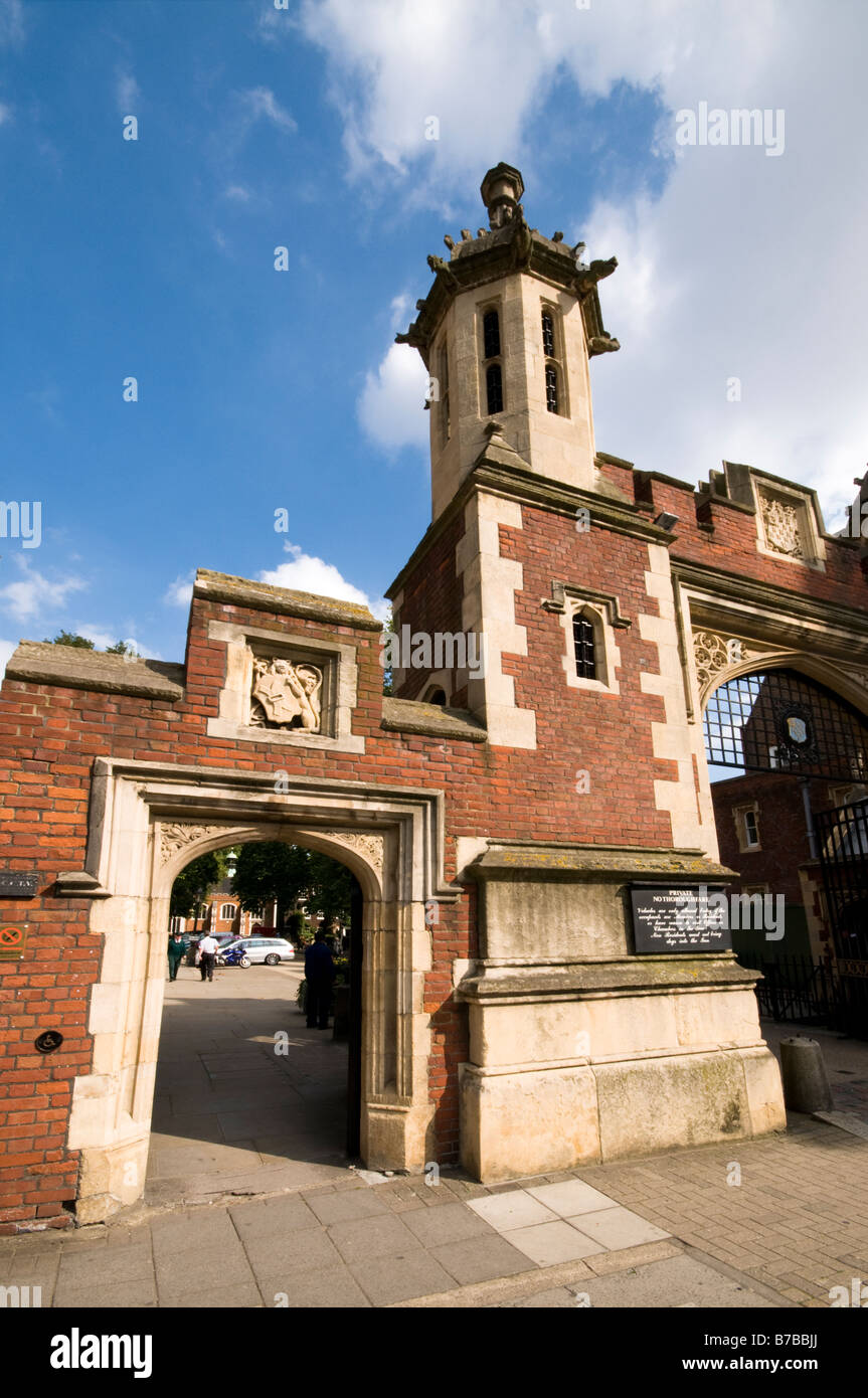 The Gateway to Lincoln's Inn, Holborn, City of London, UK Stock Photo ...