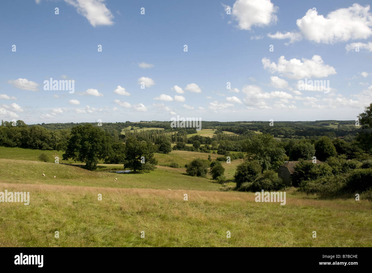Kent landscape summer hi-res stock photography and images - Alamy