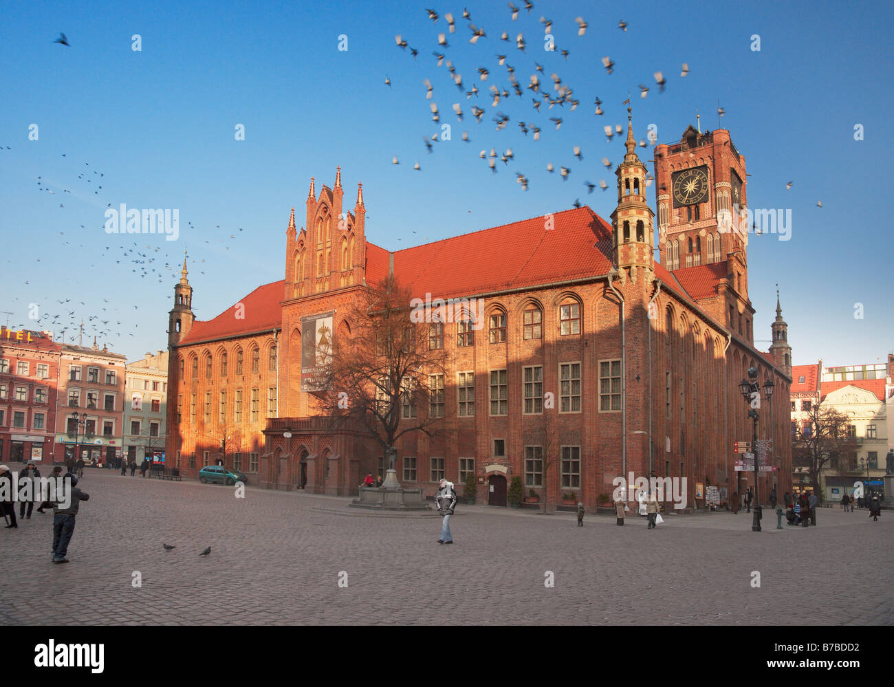 Gothic style architecture torun poland hi-res stock photography and ...