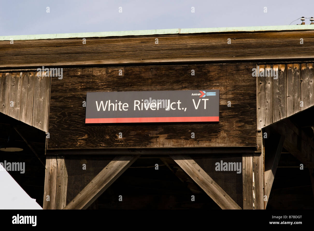 Amtrak sign hi-res stock photography and images - Alamy