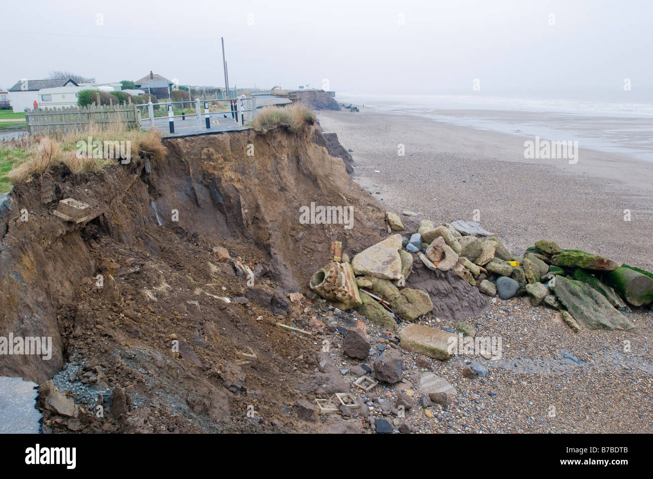 Till cliff erosion hi-res stock photography and images - Alamy