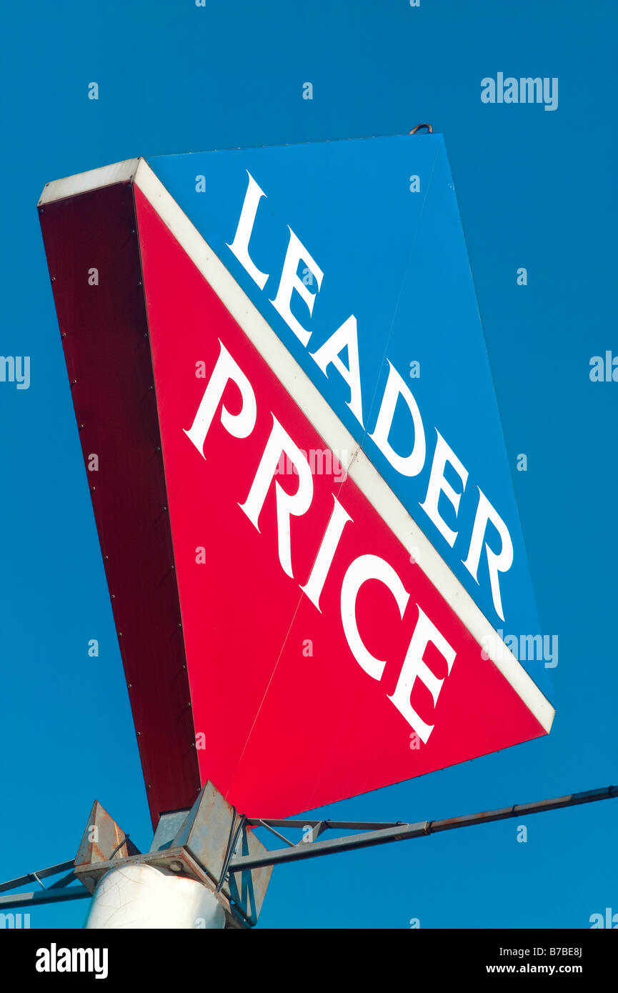 Leader price supermarket hi-res stock photography and images - Alamy