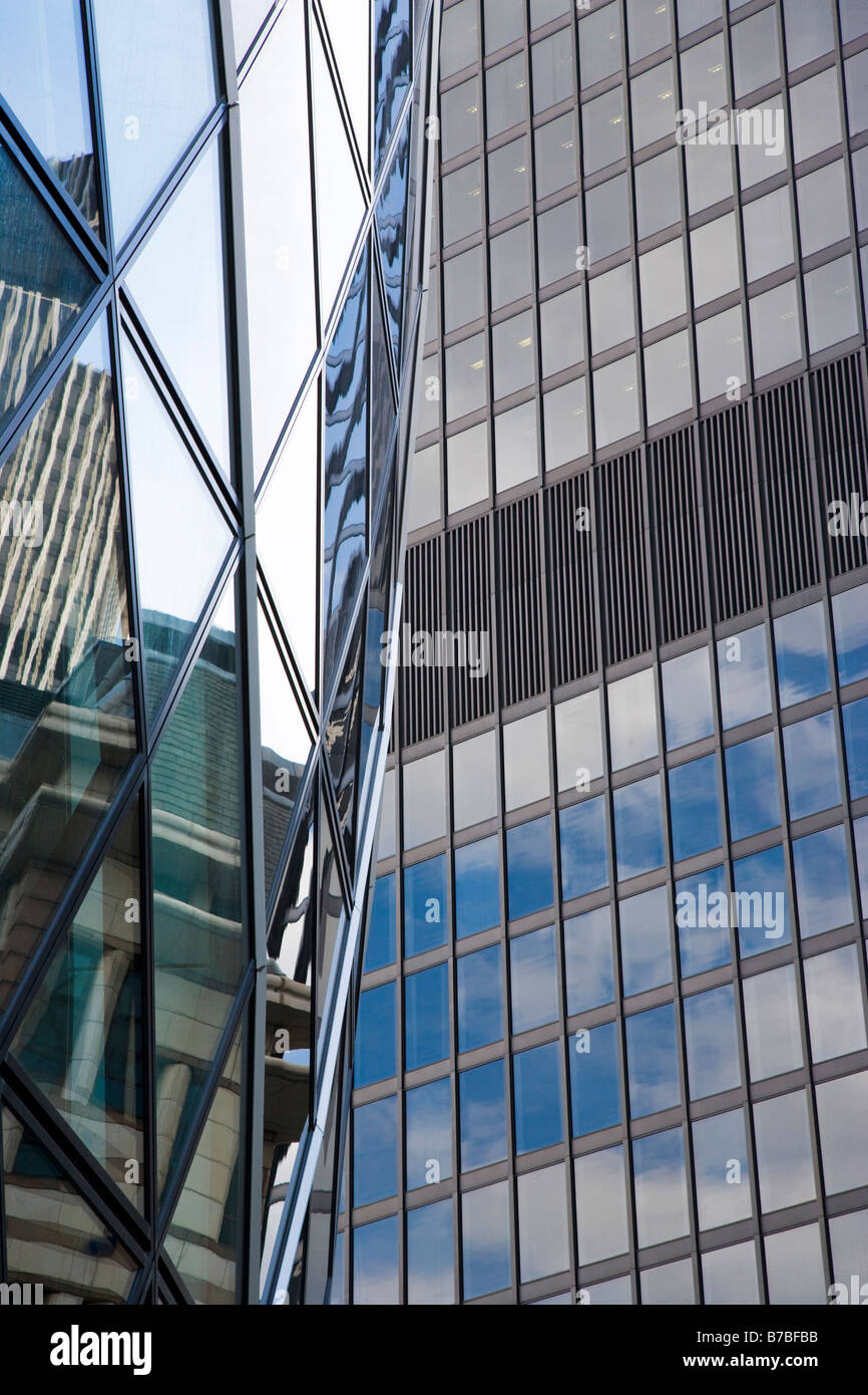Gherking building and nearby architecture London England Stock Photo ...