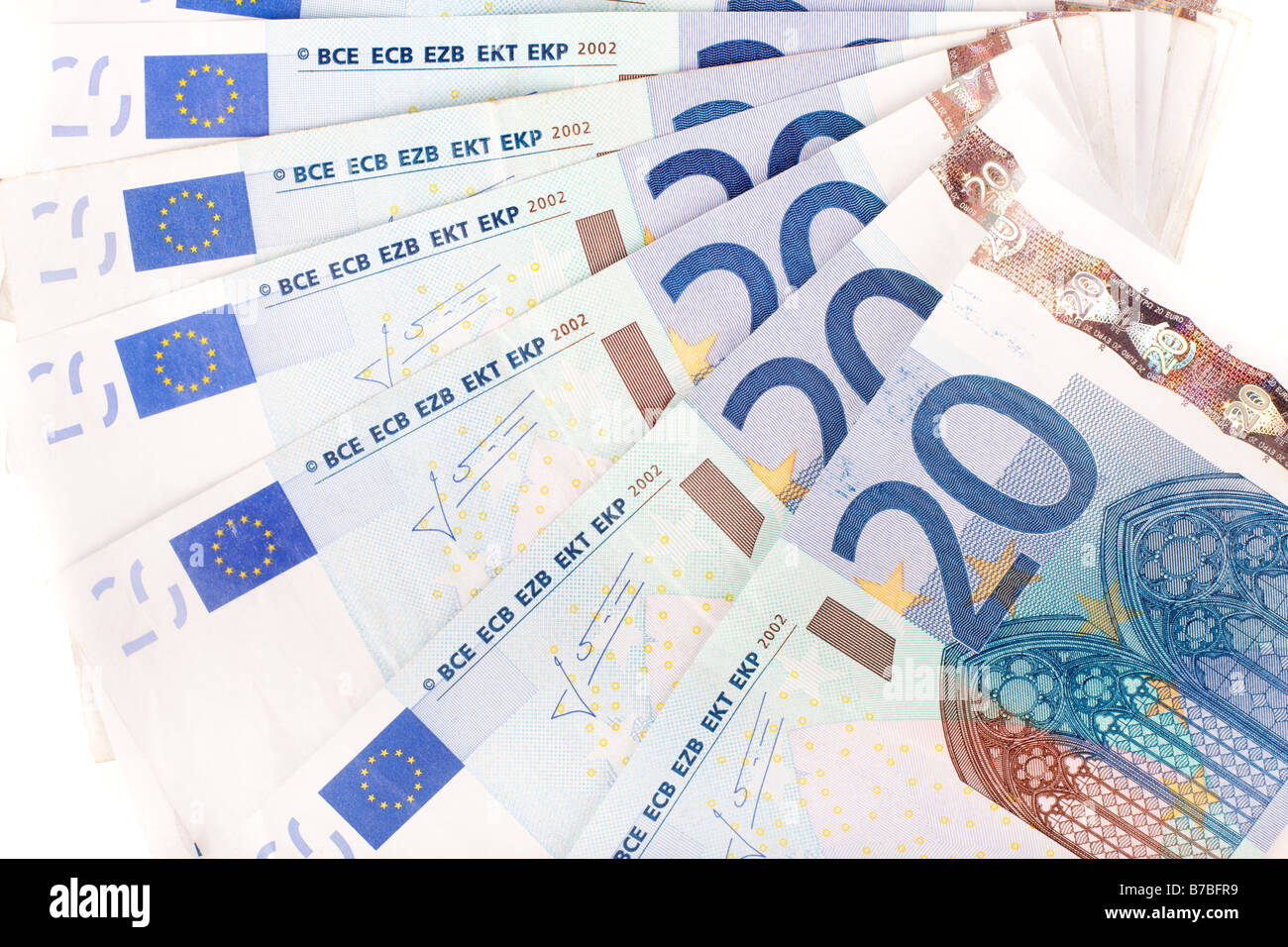 20 twenty euro note hi-res stock photography and images - Alamy