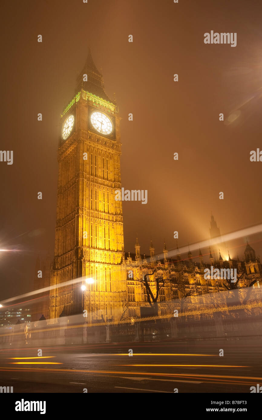 Big ben light clock hi-res stock photography and images - Alamy