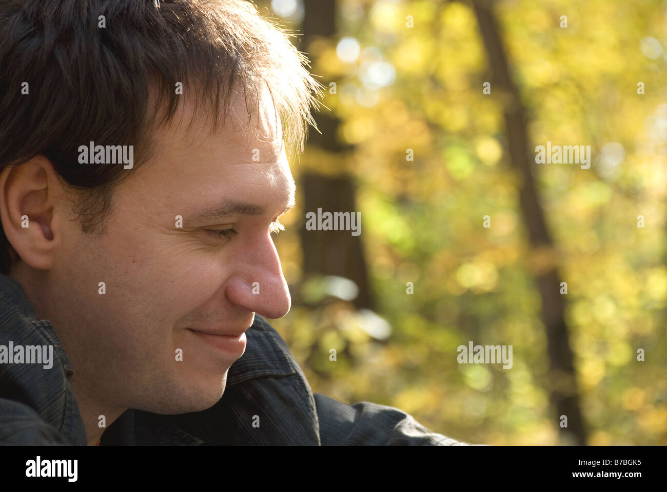 Autumn woods portrait hi-res stock photography and images - Alamy