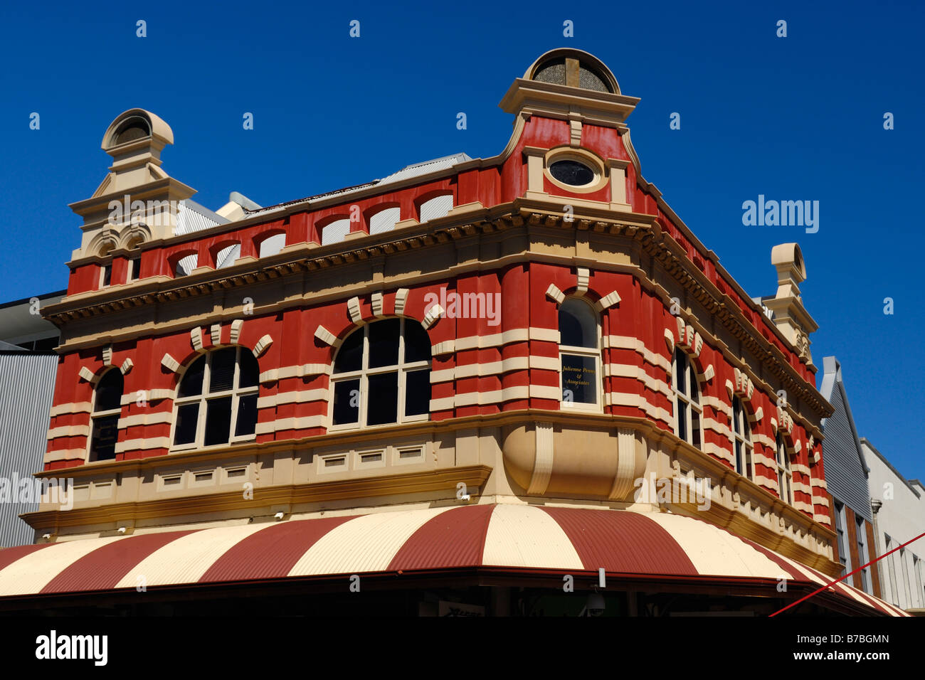 Colourful colonial buildings in Fremantle Western Australia Stock Photo ...