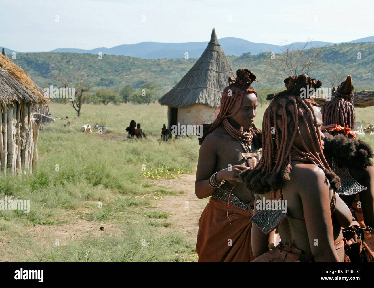 Himba hairstyle hi-res stock photography and images - Alamy