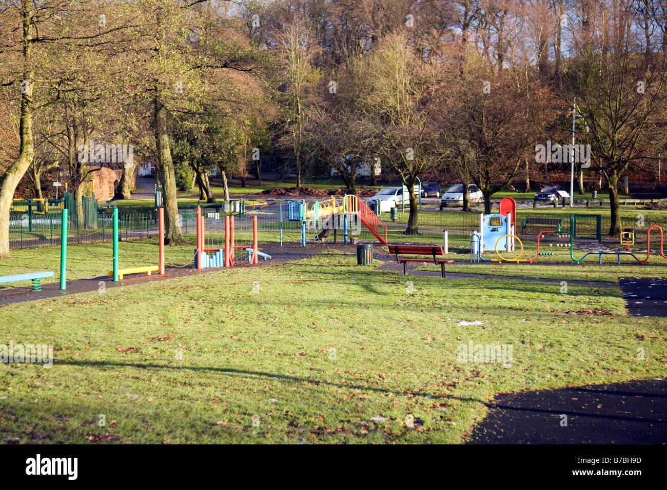 Park playground manchester hi-res stock photography and images - Alamy