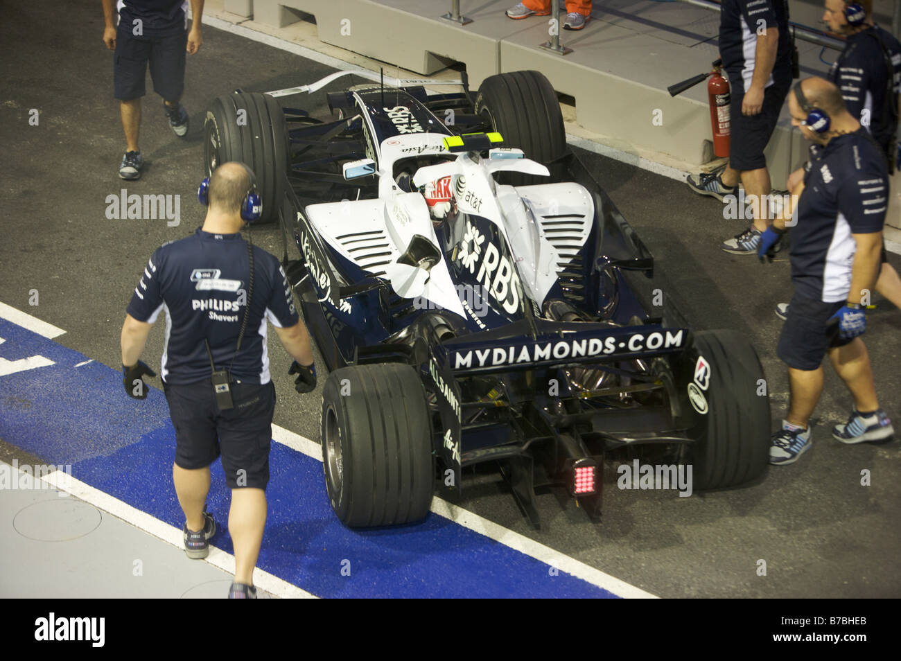 AT&T Williams F1 rear Stock Photo - Alamy