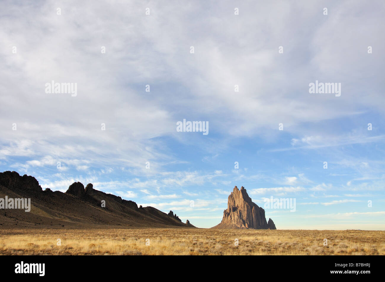 Shiprock at sunset hi-res stock photography and images - Alamy
