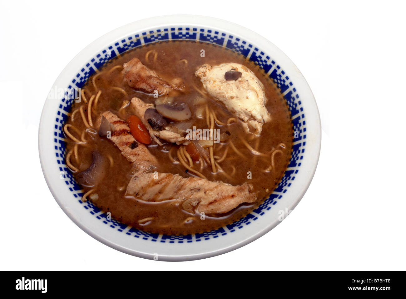 Delicious noodles chicken vegetables hi-res stock photography and ...