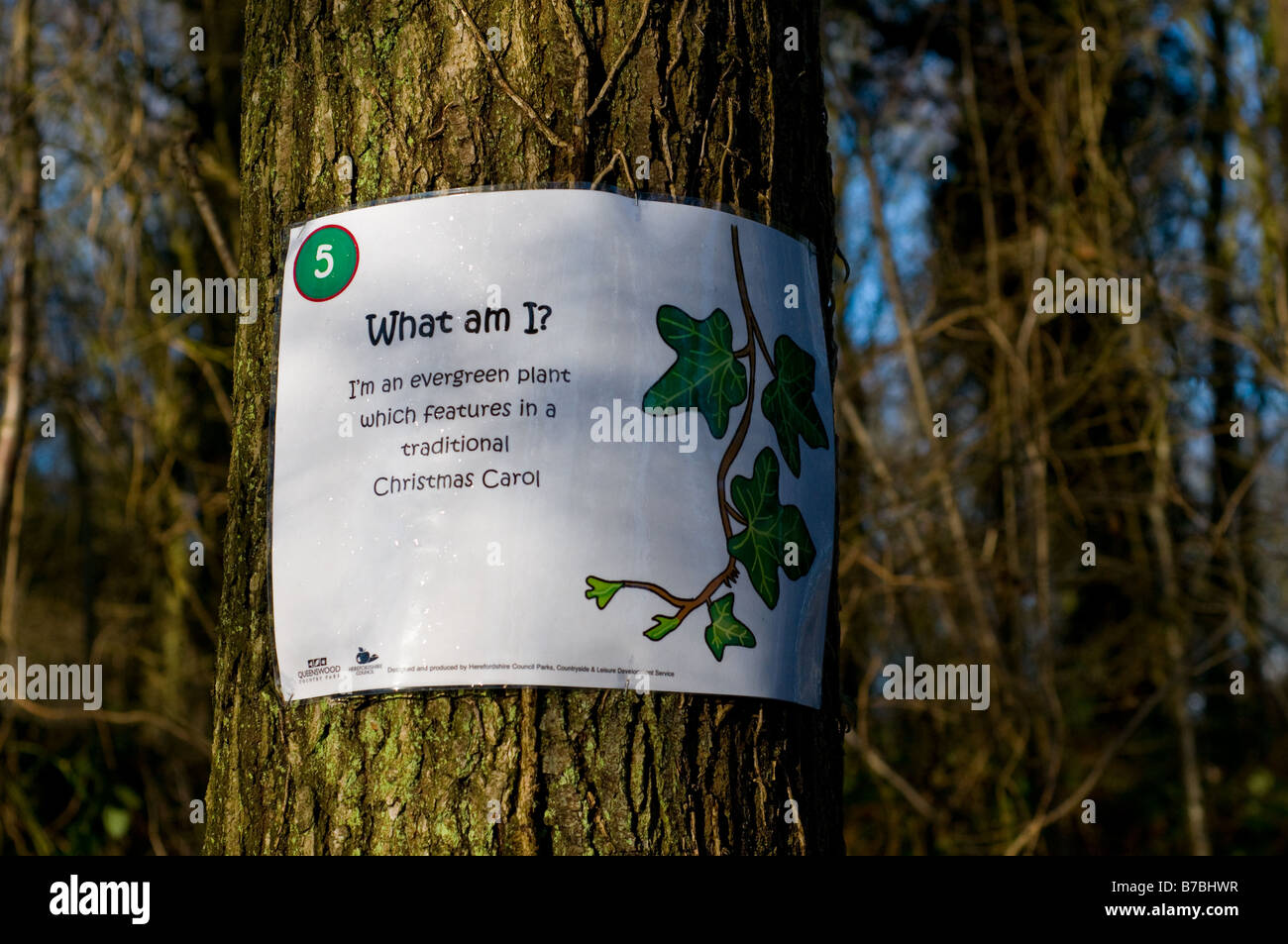 Educational plant sign hi-res stock photography and images - Alamy