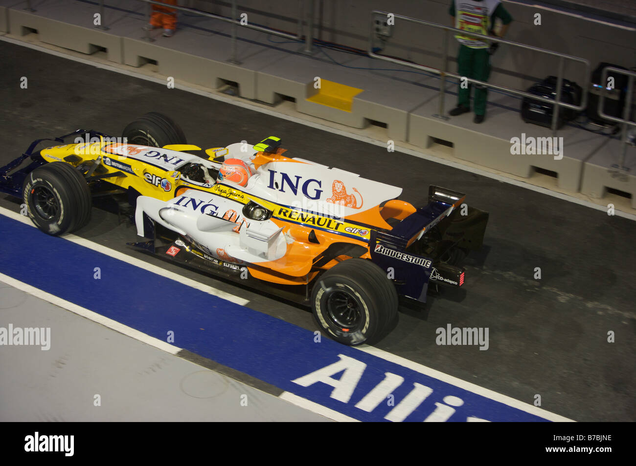 ING Renault F1 Stock Photo - Alamy