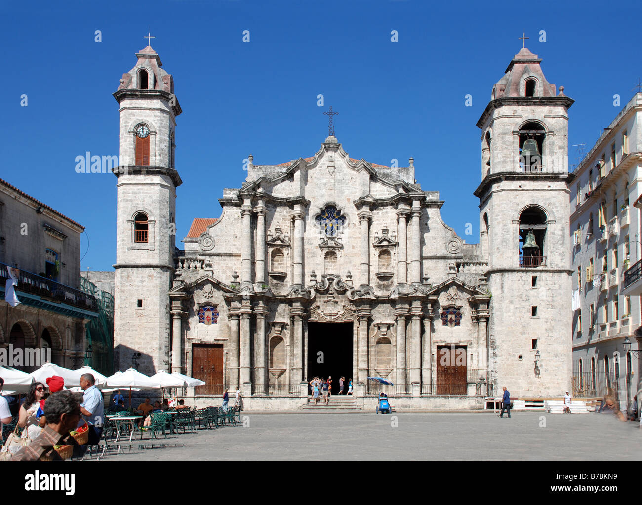 San Cristobal Cathedral, Havana, Cuba Stock Photo - Alamy