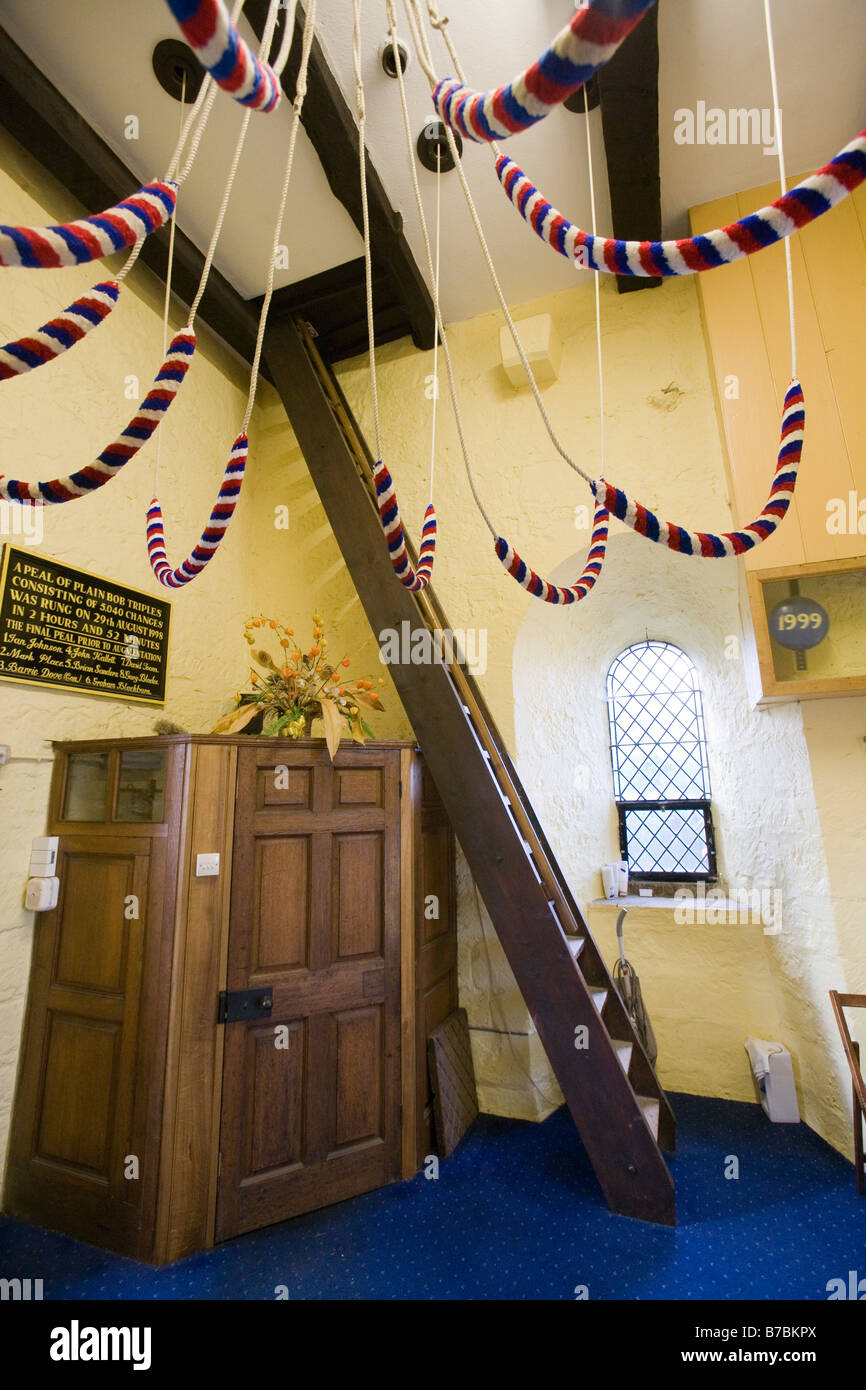 English church bellringing ropes hi-res stock photography and images ...