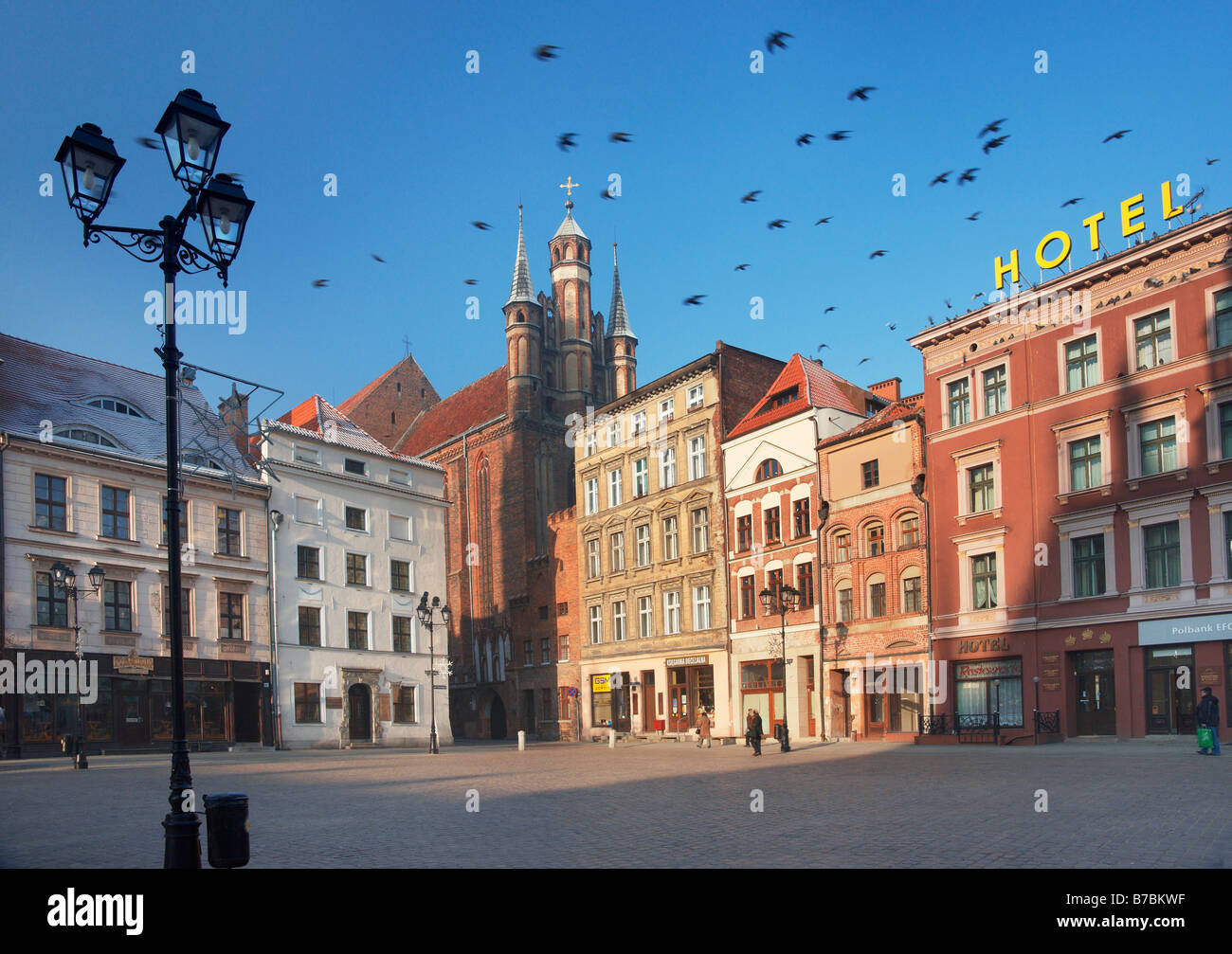 Torun, Old Town Square, Poland Stock Photo - Alamy