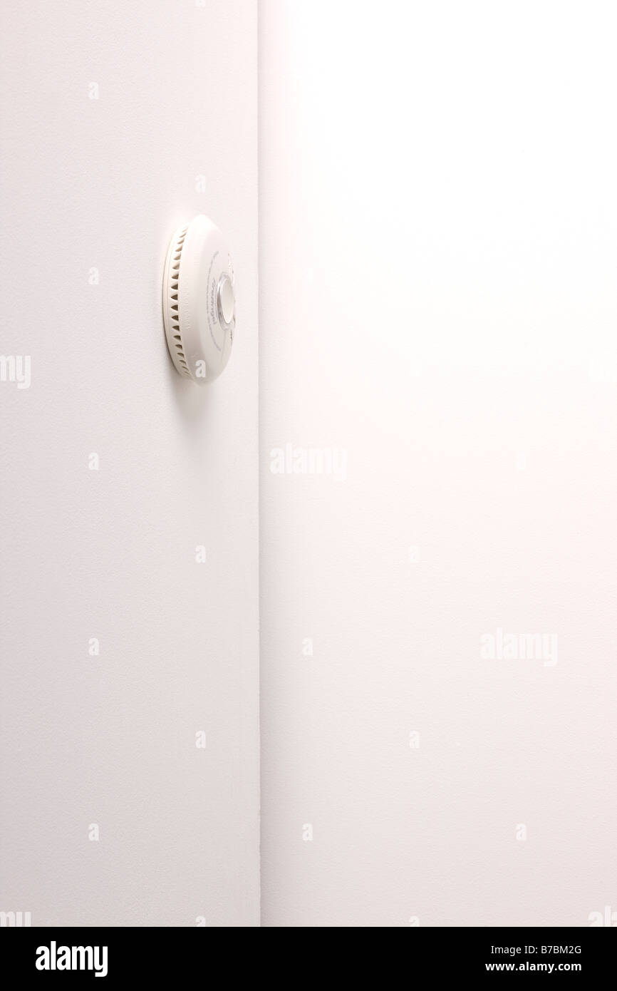 Domestic fire alarm Stock Photo - Alamy
