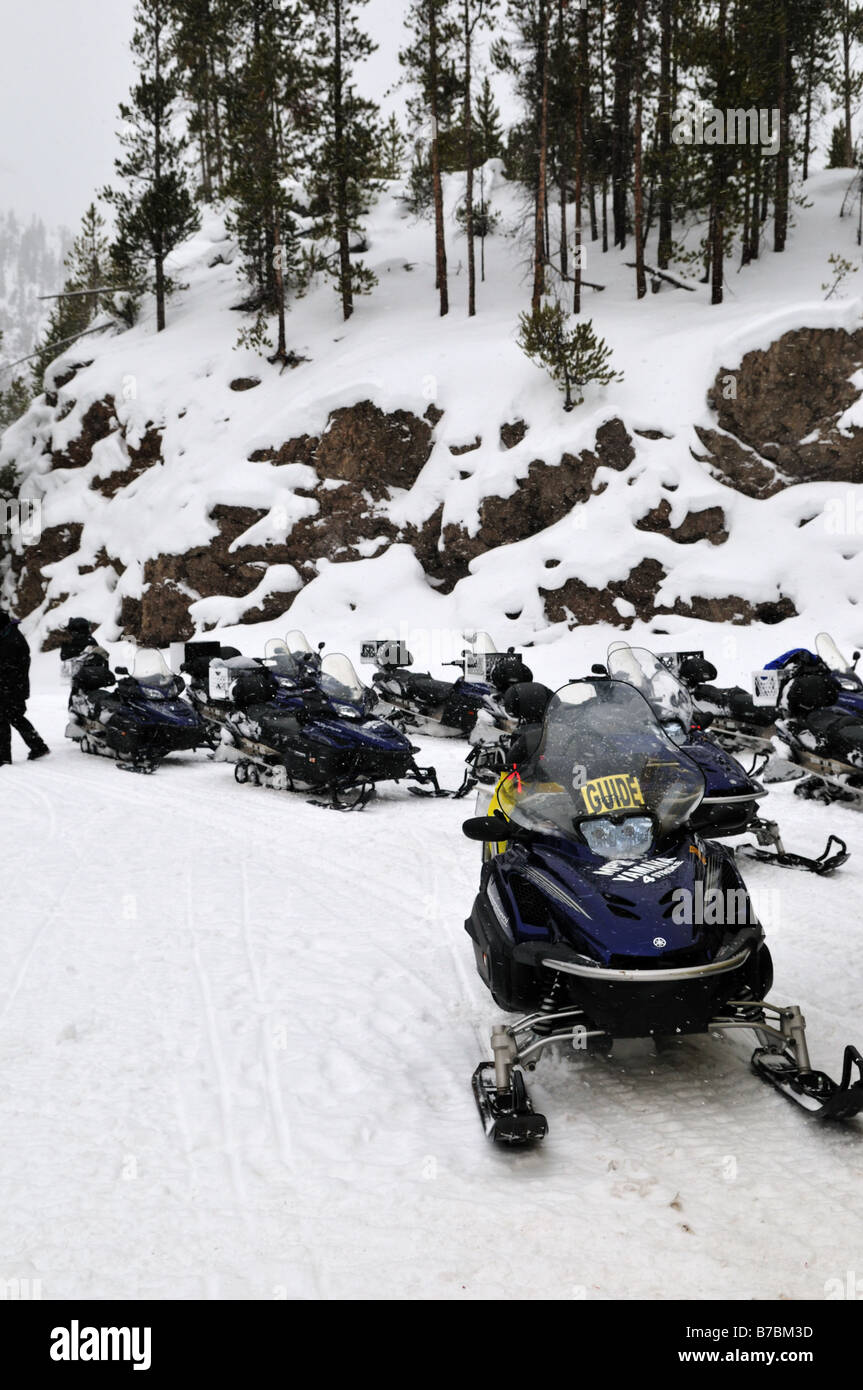 Snowmobiles hi-res stock photography and images - Alamy