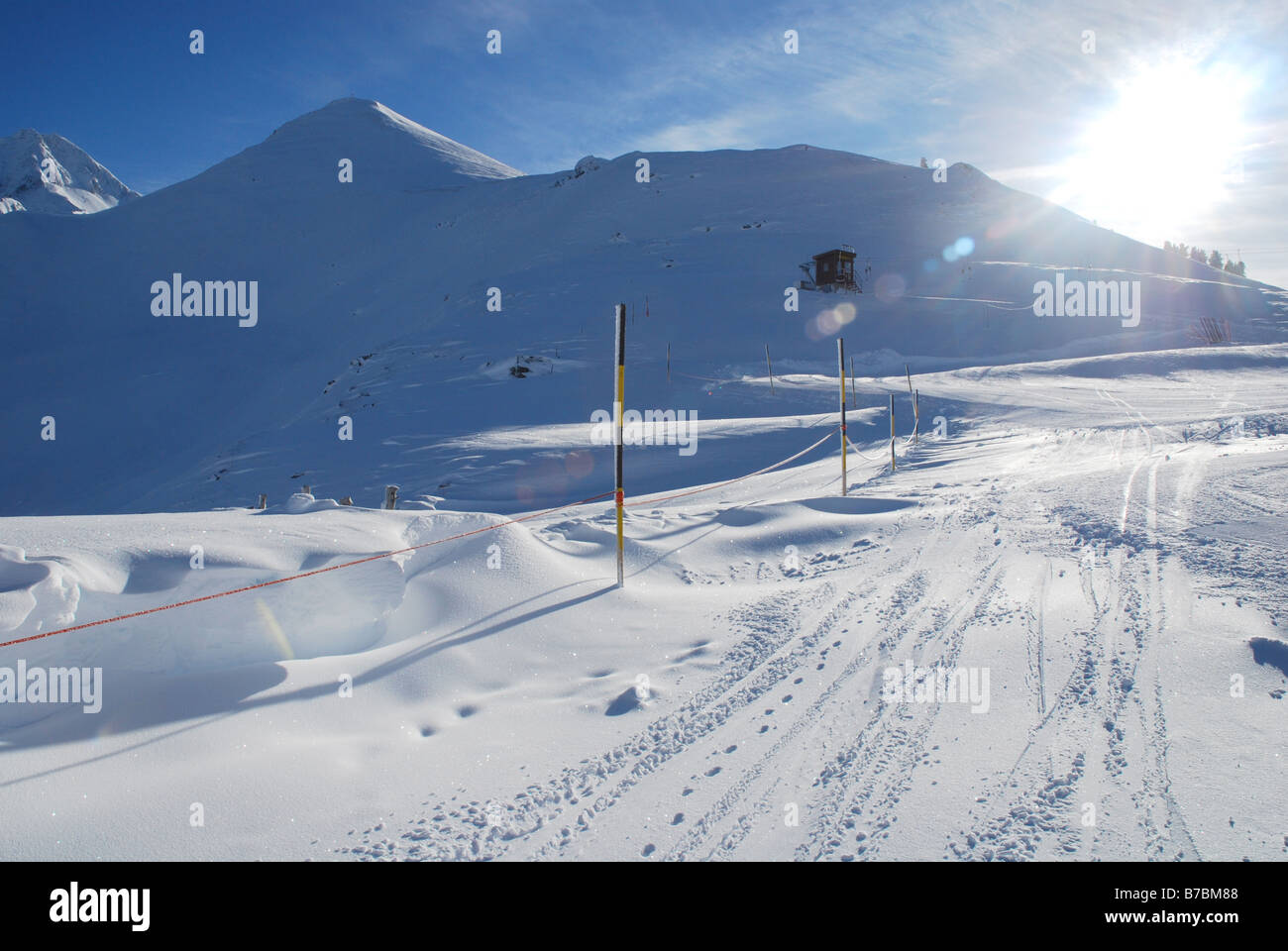 snowscape Ahorn mountains Austria Stock Photo - Alamy