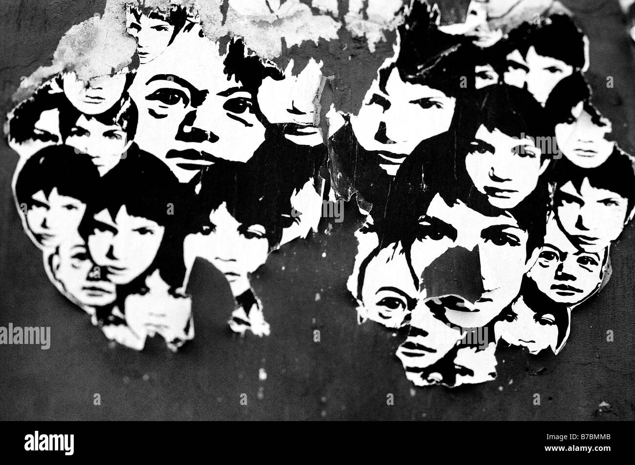 Street art. Children Stock Photo - Alamy
