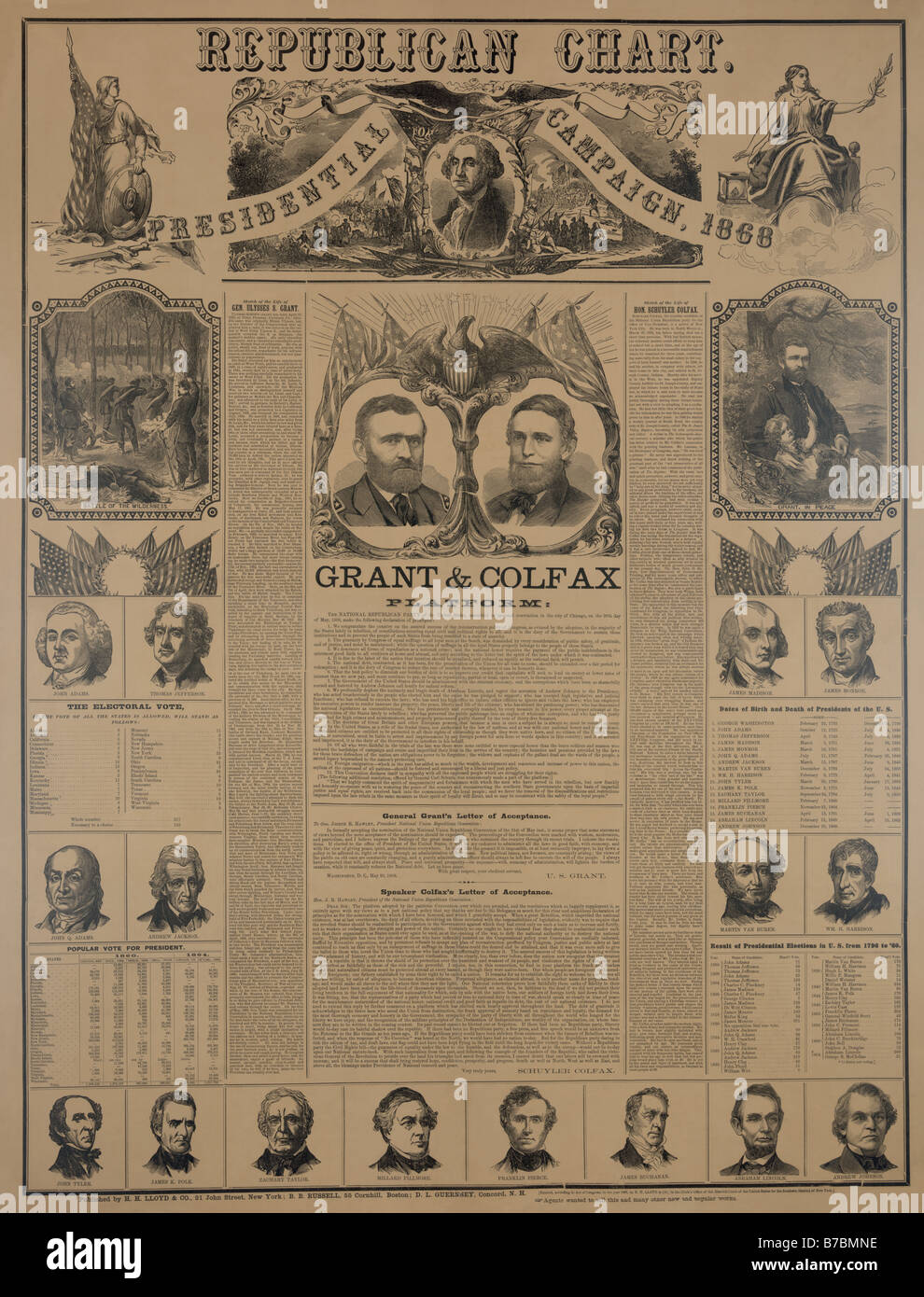 Presidential election of 1868 hi-res stock photography and images - Alamy