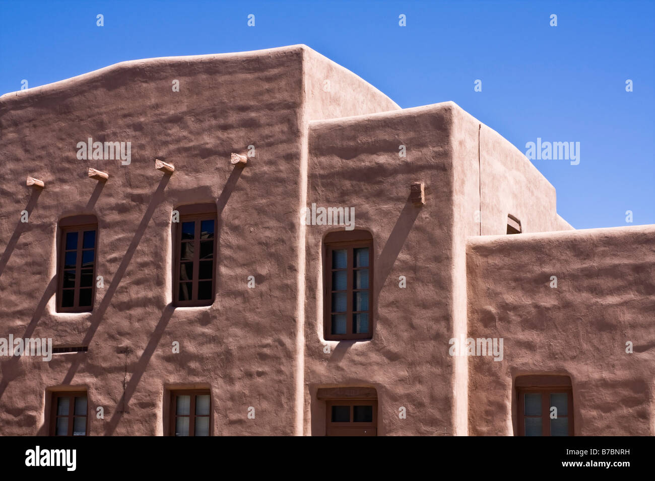 Building in Santa Fe Stock Photo - Alamy