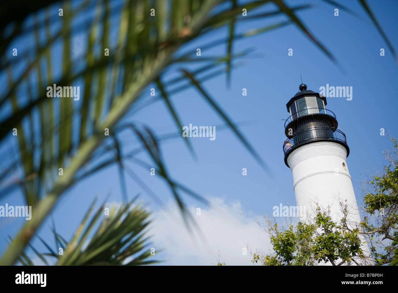 Key West Lighthouse, a National Historic Landmark, sits on Whiteheads ...